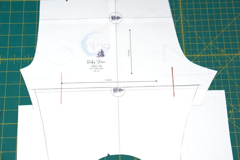 Using a Patterns’ Lengthen/Shorten line – I am Mami de Sofiona